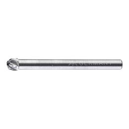 Pferd TOOLS Hartmetall Hochleistungsfr&auml;sstift ALLROUND Kugel KUD &Oslash;04x03 mm Schaft-&Oslash; 3 mm universal grob (21001064)