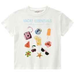 Yigga M&auml;dchen T-Shirt mit Sommer-Motiven