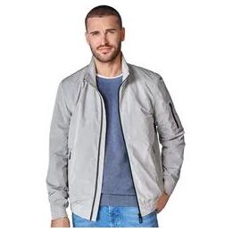Blouson Casamoda "Casamoda Blouson uni", Herren, Gr. 3XL, hellgrau, 100% Polyester, Jacken Blouson