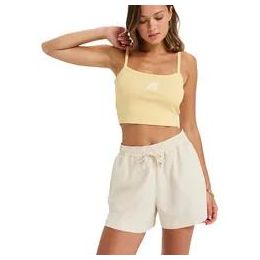 Bermudas Roxy "Lekeitio Break", Damen, Gr. L, parchment, Obermaterial:55% Leinen, 45% Viskose;, Hosen Bermudas