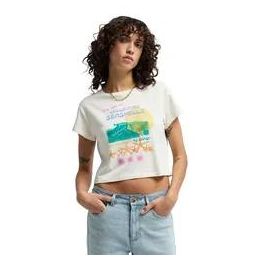 T-Shirt Billabong "Coastal Adventures", Damen, Gr. L, wei&szlig; cap, Obermaterial: 100% Walkfrottier;, Shirts T-Shirt