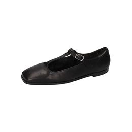 Melvin & Hamilton MELVIN & HAMILTON Leder-Ballerinas "Livia 8" in Schwarz - 52% | Gr&ouml;&szlig;e 36 | Damen-ballerinas