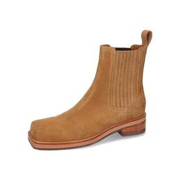 Melvin & Hamilton MELVIN & HAMILTON Leder-Chelsea-Boots "Sadie 1" in Hellbraun - 47% | Gr&ouml;&szlig;e 35 | Stiefeletten