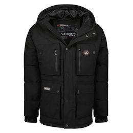 Geographical Norway Steppjacke "Albert" in Schwarz - 73% | Gr&ouml;&szlig;e 128 | Kinderjacken