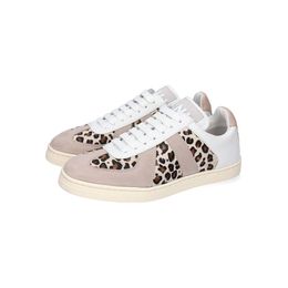 Melvin & Hamilton MELVIN & HAMILTON Leder-Sneakers "Milani 1" in Beige/ Wei&szlig; - 54% | Gr&ouml;&szlig;e 36 | Damen-sneakers