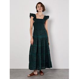 Apricot Kleid in Gr&uuml;n - 63% | Gr&ouml;&szlig;e XL | Damen-kleider