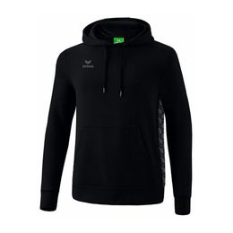 Erima Hoodie "Essential Team" in Schwarz - 43% | Gr&ouml;&szlig;e 128 | Kinder-sweatshirts-jacken