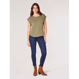 Apricot Shirt in Khaki - 62% | Gr&ouml;&szlig;e XS | Damen-tops