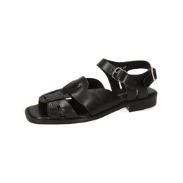 Melvin & Hamilton MELVIN & HAMILTON Leder-Sandalen "Everly 1" in Schwarz - 53% | Gr&ouml;&szlig;e 37 | Damen-sandalen