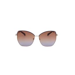 Longchamp Damen-Sonnenbrille in Gold - 71% | Gr&ouml;&szlig;e 60 | Damen-brillen