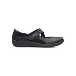 Clarks Ballerinas "Sillian" in Schwarz - 52% | Gr&ouml;&szlig;e 39 | Damen-ballerinas