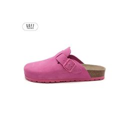 teegu Leder-Clogs in Pink - 58% | Gr&ouml;&szlig;e 38 | Damen-pantoletten