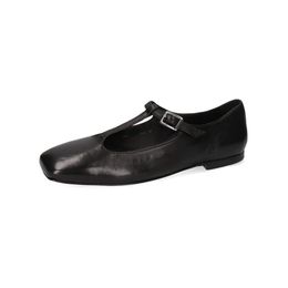 Melvin & Hamilton MELVIN & HAMILTON Leder-Ballerinas "Livia 8" in Schwarz - 50% | Gr&ouml;&szlig;e 38 | Damen-ballerinas