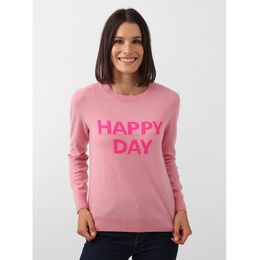 Zwillingsherz Kaschmir-Pullover in Rosa - 52% | Gr&ouml;&szlig;e L | Damen-pullover-cardigans