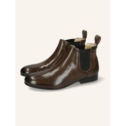 Melvin & Hamilton MELVIN & HAMILTON Leder-Chelsea-Boots "Sally 16" in Braun - 50% | Gr&ouml;&szlig;e 40 | Stiefeletten