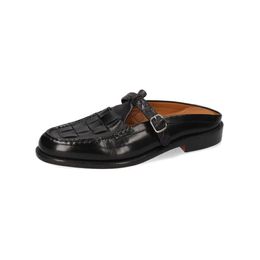 Melvin & Hamilton MELVIN & HAMILTON Leder-Clogs "Gianna 7" in Schwarz - 49% | Gr&ouml;&szlig;e 36 | Damen-pantoletten
