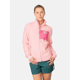 KARI TRAA Fleecejacke "Rothe" in Rosa - 44% | Gr&ouml;&szlig;e M | Damenjacken