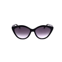 Longchamp Damen-Sonnenbrille in Schwarz/ Lila - 66% | Gr&ouml;&szlig;e 56 | Damen-brillen
