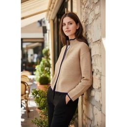 William de Faye Cardigan in Beige - 68% | Gr&ouml;&szlig;e 40 | Damen-pullover-cardigans