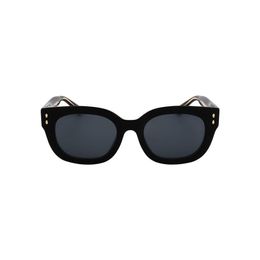ISABEL MARANT &Eacute;TOILE Damen-Sonnenbrille in Schwarz/ Dunkelblau - 77% | Gr&ouml;&szlig;e 52 | Damen-brillen