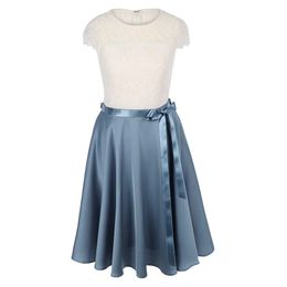 G.O.L. FINEST COLLECTION Kleid in Creme/ Blau - 41% | Gr&ouml;&szlig;e 146 | Kinderkleider
