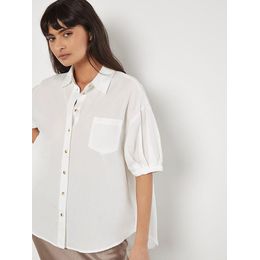 Apricot Hemd in Wei&szlig; - 60% | Gr&ouml;&szlig;e S | Damen-blusen