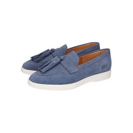 Melvin & Hamilton MELVIN & HAMILTON Leder-Mokassins "Filippa 2" in Blau - 51% | Gr&ouml;&szlig;e 38 | Damen-schuhe-halbschuhe