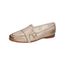Melvin & Hamilton MELVIN & HAMILTON Leder-Mokassins "Julietta 3" in Beige - 50% | Gr&ouml;&szlig;e 37 | Damen-schuhe-halbschuhe