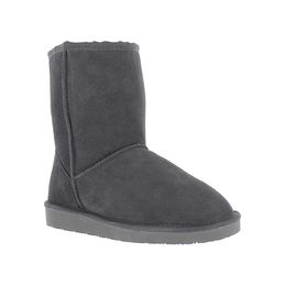 Gooce Leder-Winterboots "Fairfield" in Anthrazit - 62% | Gr&ouml;&szlig;e 40 | Damen-stiefel