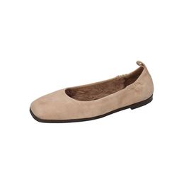 Melvin & Hamilton MELVIN & HAMILTON Leder-Ballerinas "Livia 3" in Beige - 49% | Gr&ouml;&szlig;e 36 | Damen-ballerinas
