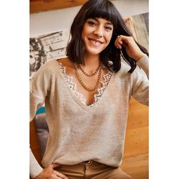 Olalook Pullover in Beige - 56% | Damen-pullover-cardigans