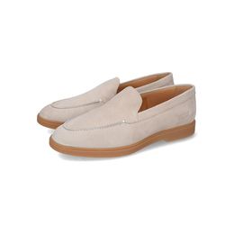 Melvin & Hamilton MELVIN & HAMILTON Leder-Mokassins "Filippa 1" in Beige - 52% | Gr&ouml;&szlig;e 40 | Damen-schuhe-halbschuhe