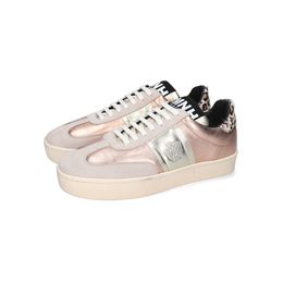 Melvin & Hamilton MELVIN & HAMILTON Leder-Sneakers "Amira 1" in Beige/ Rosegold - 52% | Gr&ouml;&szlig;e 38 | Damen-sneakers