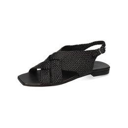Melvin & Hamilton MELVIN & HAMILTON Leder-Sandalen "Sandrine 5" in Schwarz - 49% | Gr&ouml;&szlig;e 38 | Damen-sandalen