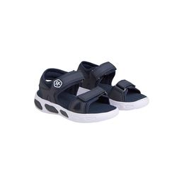 Color Kids Sandalen in Dunkelblau/ Wei&szlig; - 63% | Gr&ouml;&szlig;e 32 | Kinder-outdoor-sport-schuhe