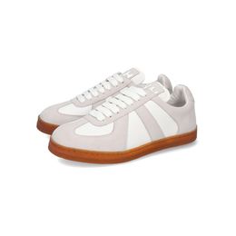 Melvin & Hamilton MELVIN & HAMILTON Leder-Sneakers "Milani 1" in Beige/ Wei&szlig; - 47% | Gr&ouml;&szlig;e 38 | Damen-sneakers