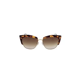 ISABEL MARANT &Eacute;TOILE Damen-Sonnenbrille in Gold-Braun/ Hellbraun - 76% | Gr&ouml;&szlig;e 58 | Damen-brillen