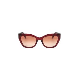 Longchamp Damen-Sonnenbrille in Rot/ Orange - 67% | Gr&ouml;&szlig;e 55 | Damen-brillen