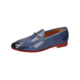 Melvin & Hamilton MELVIN & HAMILTON Leder-Mokassins "Scarlett 22" in Blau - 44% | Gr&ouml;&szlig;e 40 | Damen-schuhe-halbschuhe