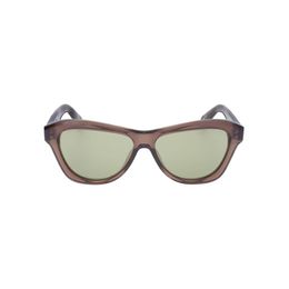 Jacquemus Damen-Sonnenbrille in Hellbraun/ Gr&uuml;n - 65% | Gr&ouml;&szlig;e 55 | Damen-brillen