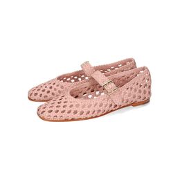 Melvin & Hamilton MELVIN & HAMILTON Leder-Ballerinas "Bexley 2" in Rosa - 51% | Gr&ouml;&szlig;e 35 | Damen-ballerinas