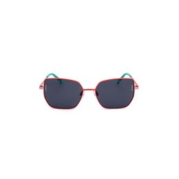 Missoni Damen-Sonnenbrille in Rot-T&uuml;rkis/ Dunkelblau - 61% | Gr&ouml;&szlig;e 54 | Damen-brillen