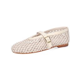 Melvin & Hamilton MELVIN & HAMILTON Leder-Ballerinas "Alivia 1" in Creme - 49% | Gr&ouml;&szlig;e 40 | Damen-ballerinas