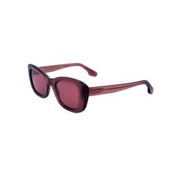 Victoria Beckham Damen-Sonnenbrille in Bordeaux/ Rot - 71% | Gr&ouml;&szlig;e 50 | Damen-brillen