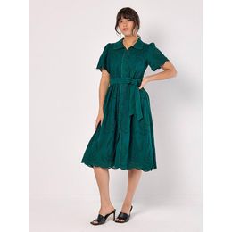 Apricot Kleid in Gr&uuml;n - 64% | Gr&ouml;&szlig;e XL | Damen-kleider