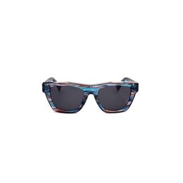 Missoni Damen-Sonnenbrille in Blau-Rot/ Schwarz - 72% | Gr&ouml;&szlig;e 53 | Damen-brillen