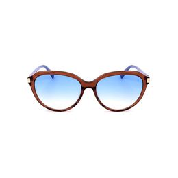 Longchamp Damen-Sonnenbrille in Hellbraun/ Blau - 68% | Gr&ouml;&szlig;e 56 | Damen-brillen