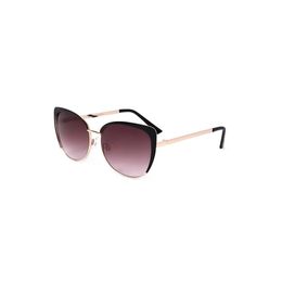 Oscar de la Renta Damen-Sonnenbrille in Gold-Schwarz/ Lila - 64% | Gr&ouml;&szlig;e 56 | Damen-brillen