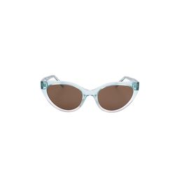 Love Moschino Damen-Sonnenbrille in Hellblau/ Hellbraun - 59% | Gr&ouml;&szlig;e 53 | Damen-brillen