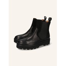 Melvin & Hamilton MELVIN & HAMILTON Leder-Chelsea-Boots "Sally 113" in Schwarz - 54% | Gr&ouml;&szlig;e 39 | Stiefeletten